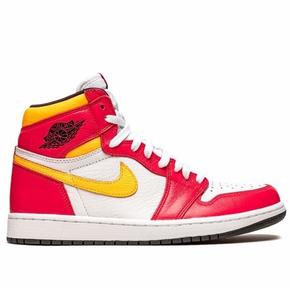 Jordan | Shoes | Air Jordan High Og Light Fusion Red Sneakers | Poshmark